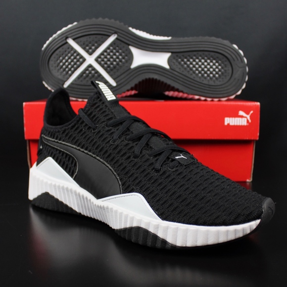 Puma | Shoes | Puma Black White Defy Mens Athletic Shoes | Poshmark